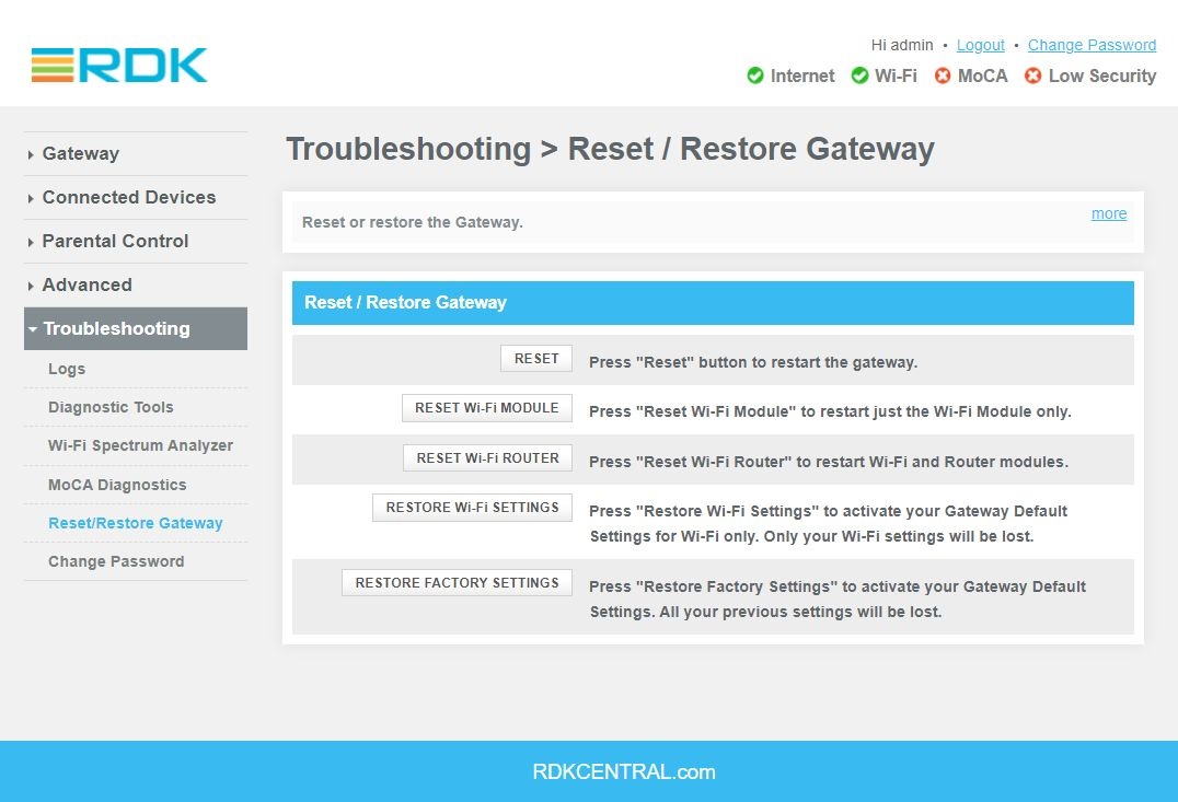RDK Documentation Portal | Documentation | Webui - RDK Documentation Portal | Documentation